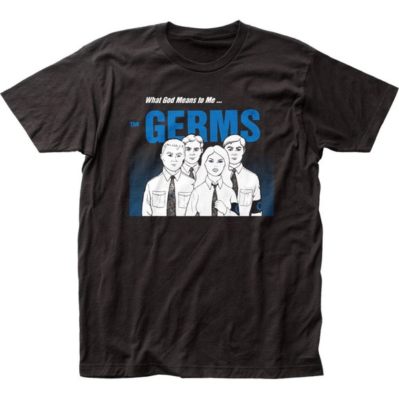Germs | Shirts | Germs What God Means To Me Mens Shirt Black Germ ...